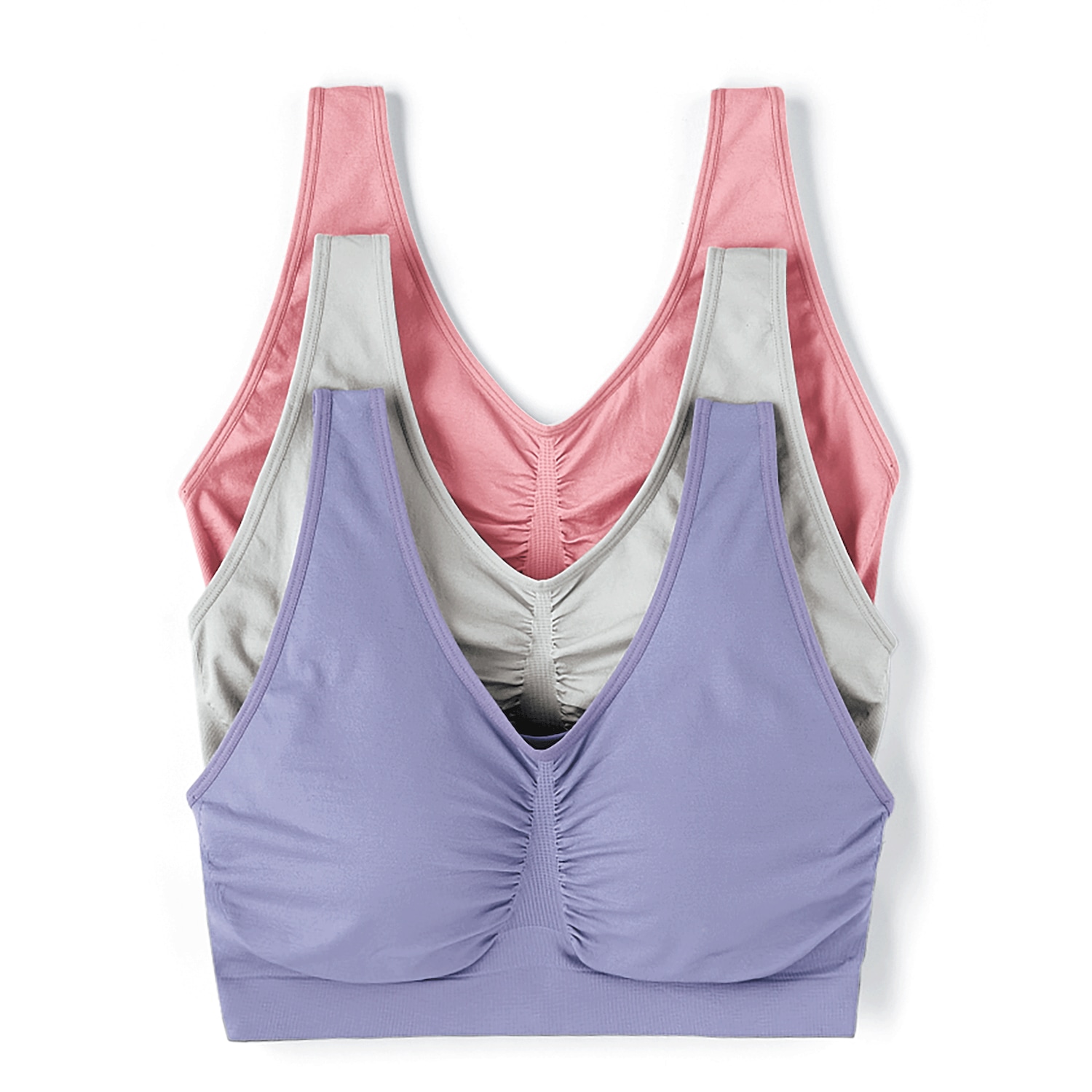 3-Pack Comfort Bras | Healthy Living