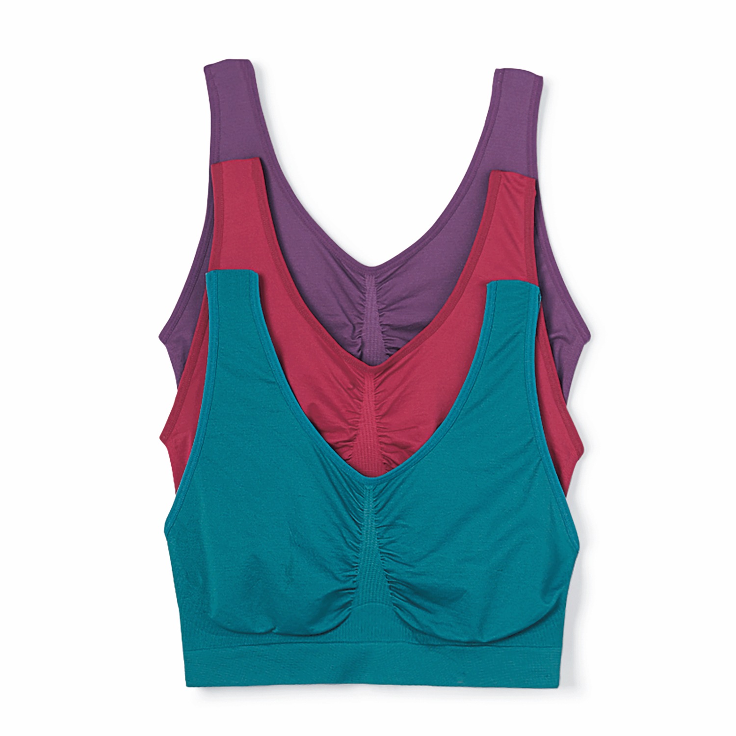 3-Pack Comfort Bras | Healthy Living