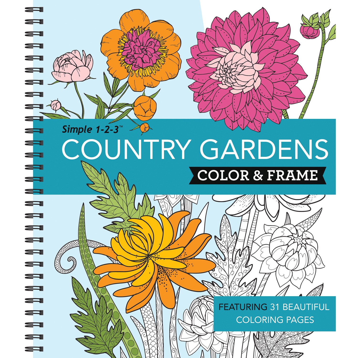 Color & Frame Coloring Book | Healthy Living