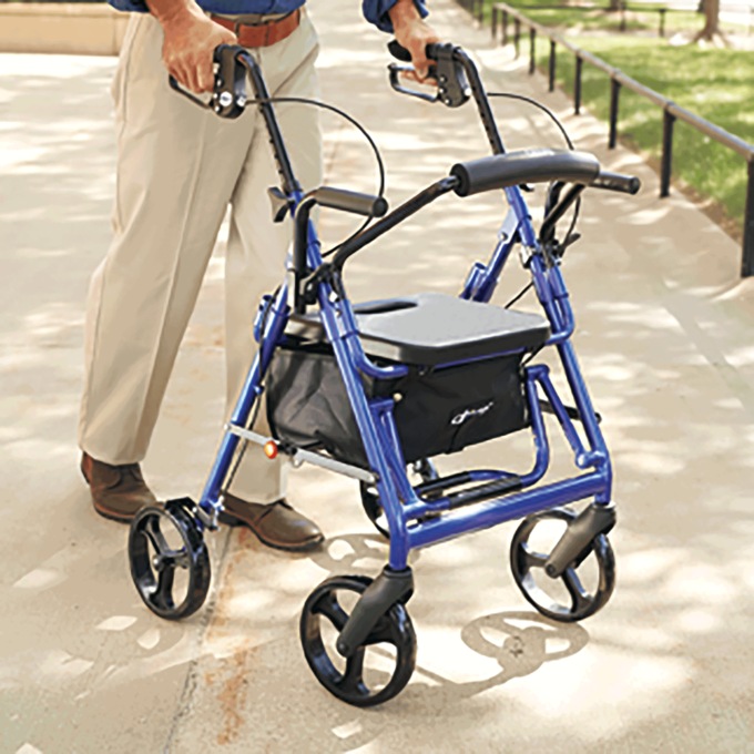 Drive 2-in-1 Rollator & Transport Chair | Healthy Living