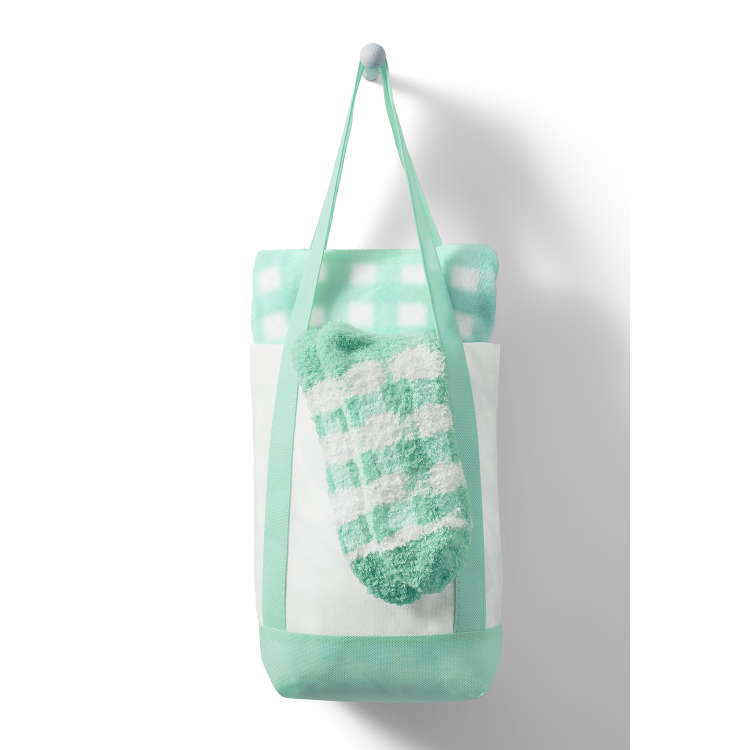 Tote, Throw & Socks Gift Set | Healthy Living