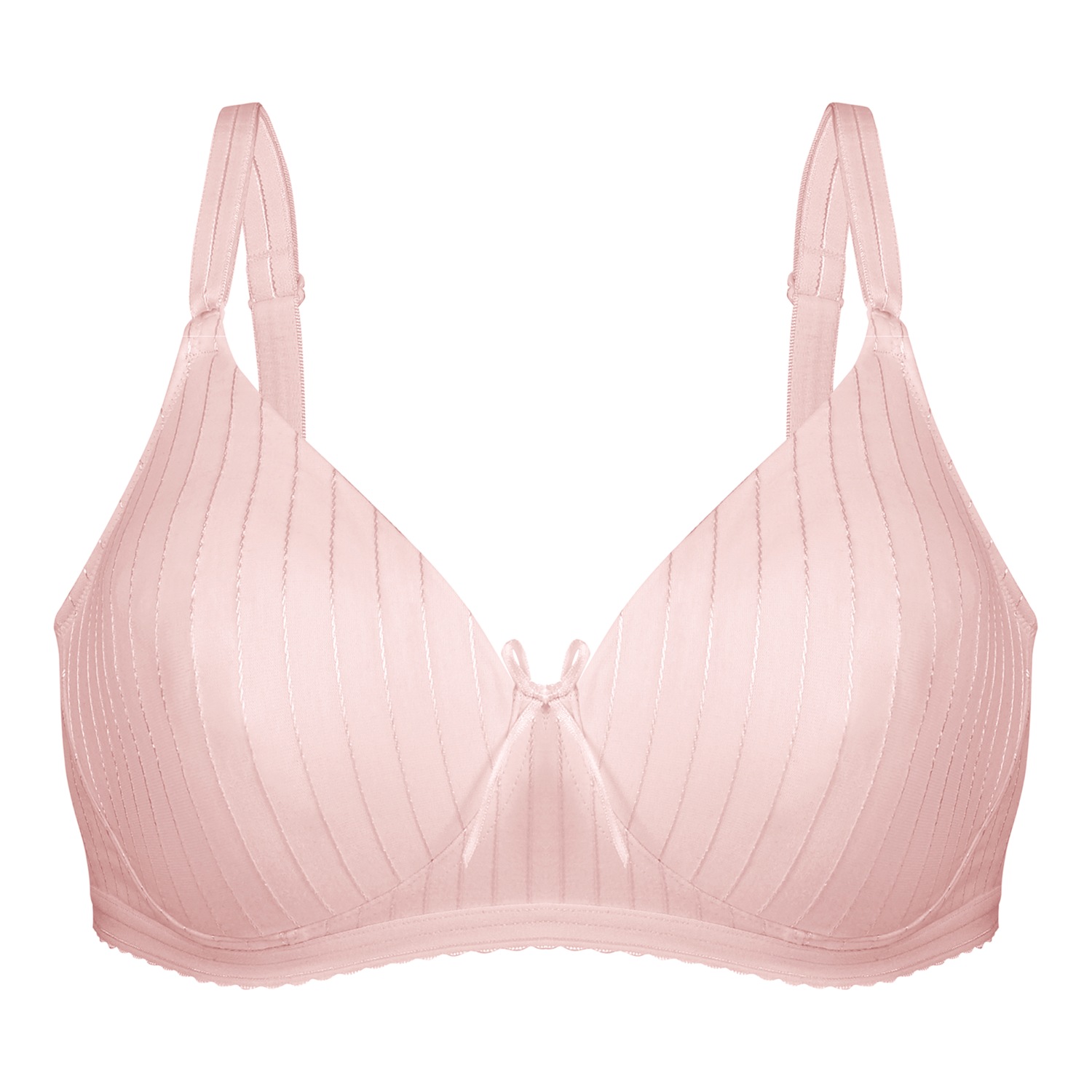 Bestform® Striped Wireless Cotton Bra | Healthy Living