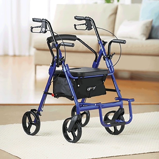 Drive 2-in-1 Rollator & Transport Chair | Healthy Living