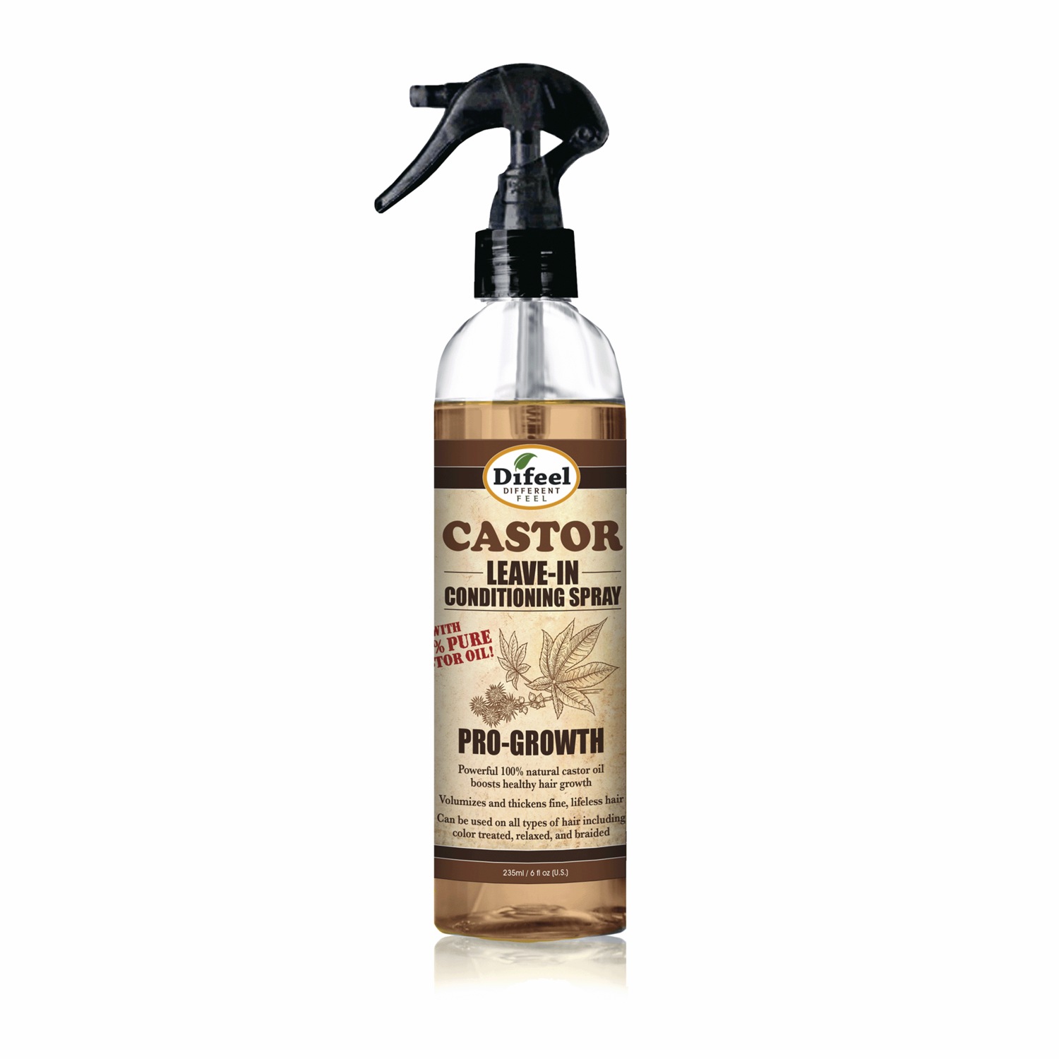 Pro-Growth Castor Oil Leave-In Conditioning Spray | Healthy Living