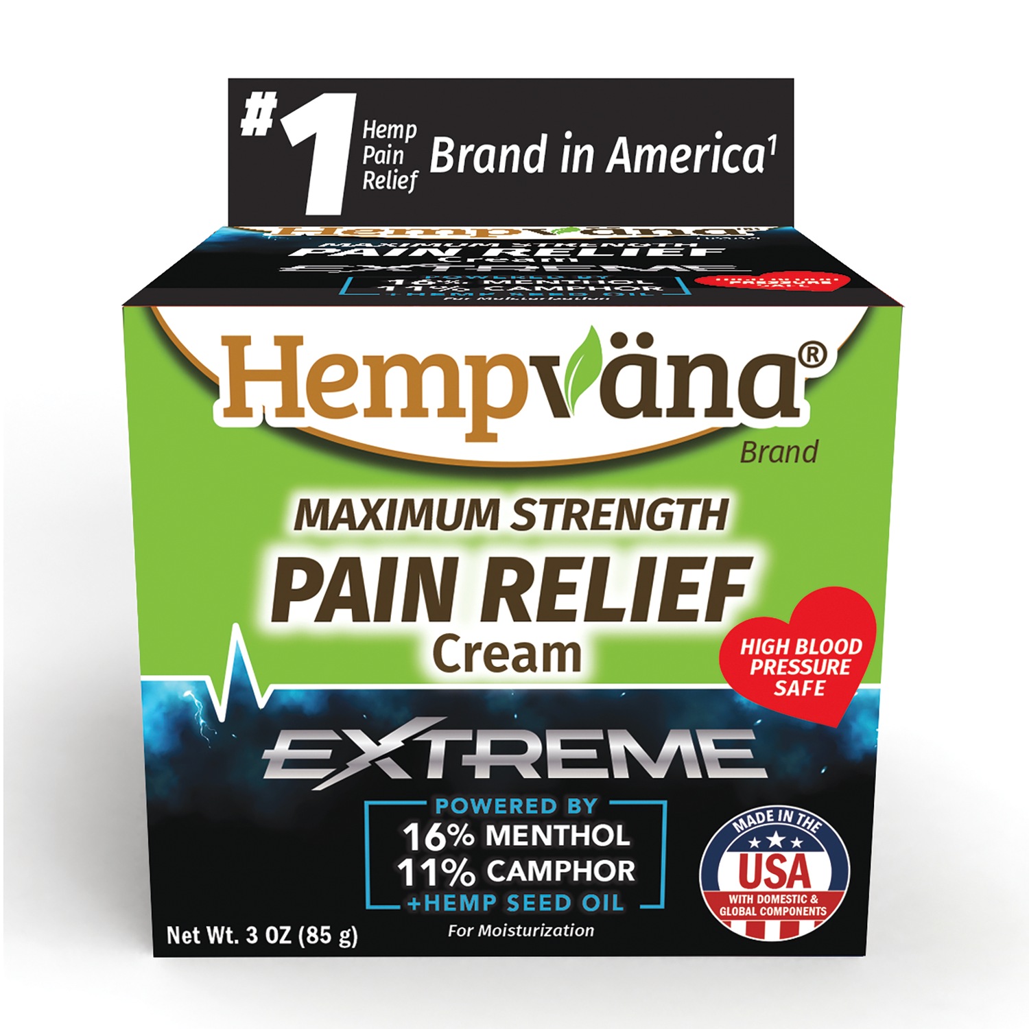 Hempvana Extreme Pain Relief Cream | Healthy Living