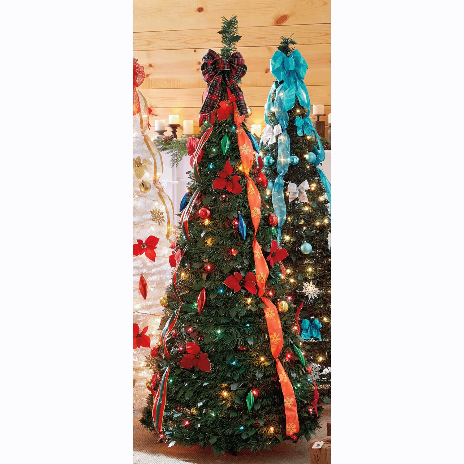 Holiday 6-Foot Pre-Lit Pop-Up Tree | Healthy Living