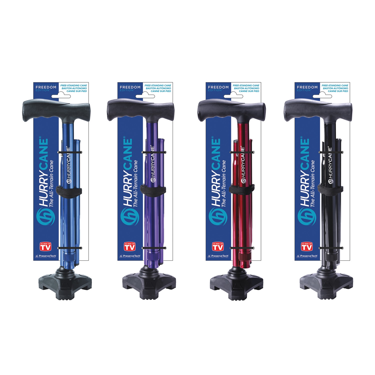 Hurrycane All-Terrain Adjustable Cane | Healthy Living